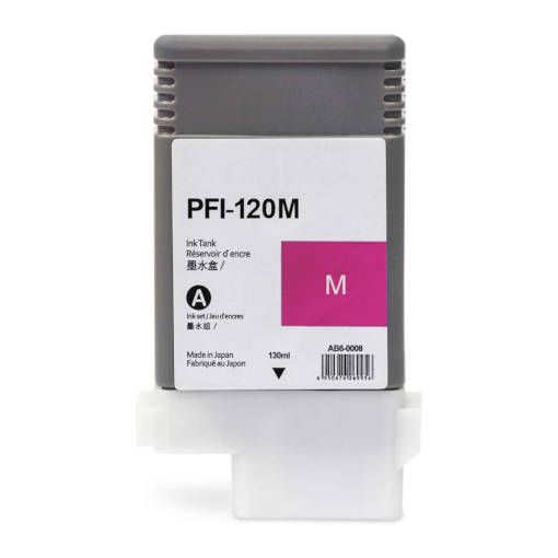 Compatible Canon PFI120 Cartucho de Tinta Pigmentado Magenta │Masink.com
